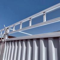 China Directly Sells ABS Anti-lock Braking System Steel 3-Axis Sidewall Flat Semi-Trailer for sale