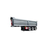 China 25cbm 32cbm U-Shaped End Rear Tipper Dumper Dump Semi Truck Trailer for Heavy Duty for sale
