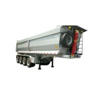 China Mechanical Suspension 2 or 3 Axles Tipper Cargo Truck Trailer for Sand Rock Coal Transport for sale