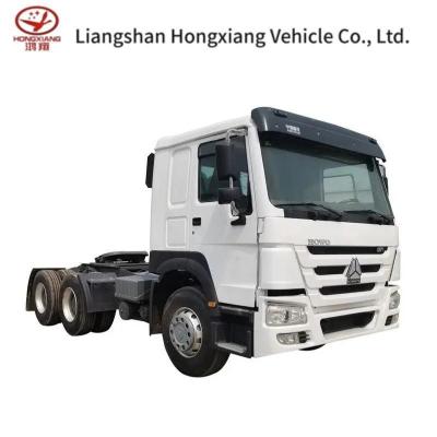 China Customization 6X4 420HP Prime Mover Tractor Trucks Gross Vehicle Weight 5001-10000 Kg for sale