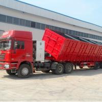 China Flatbed Container Semi Trailer with 1 Year After-sales Service and 8.12.16 Tire Number for sale