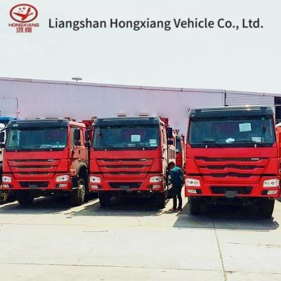 China 10 Tires 6X4 375HP 371 HOWO Tractor Truck with 1 Year After-sales Service and Seats ≤5 for sale