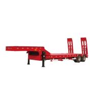 China 40ton 3/4/5axle Truck Low Bed Semi Trailer in with and ABS Anti-lock Braking System for sale