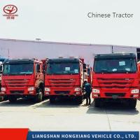 China Tubeless Tire Design Sinotruk HOWO 6*4 and 8*4 371HP-375HP Tractor Truck for Market for sale