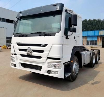 China Tubeless Tire Design Sinotruk HOWO 6X4 41-50t LHD Rhd Tractor Truck for Heavy Duty for sale