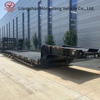 China Trailer Truck 3axel 4axel Self-dumping Customization 50ton 100ton Lowbed Truck Trailer for sale