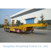 China Please consult customer service Good Heavy Duty 3 Axles 50 Ton Low Bed Semi-Trailers Transport for sale