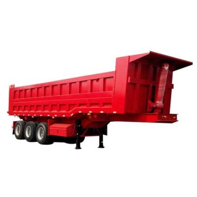 China 3 Axle Hydraulic Tipper Truck Dumper Trailer ABS Anti-lock Braking System for sale