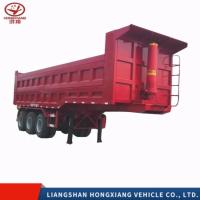 China 3 Axle Rear End Tipper Truck Dumper Semi Trailer Dump Trailer Tractor Truck Tipper Semi-Trailer for sale