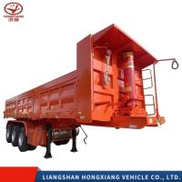 China 3 Axle Rear End Tipper Truck Dumper Semi Trailer Dump Trailer Tractor Truck Tipper Semi-Trailer for sale