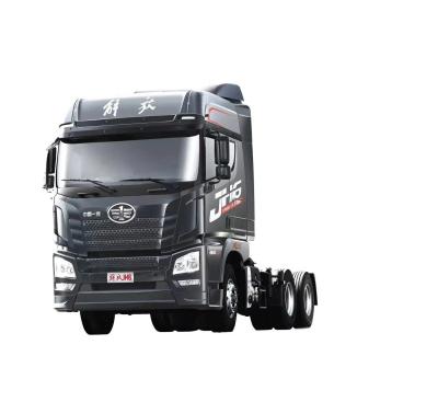 China 340HP Engine Tractor Head Jiefang FAW J5p 6*4 Trailer Truck with Tubeless Tire Design for sale