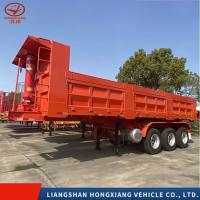 China 2 3 4 Axles Heavy Duty Rear Tipper Dump Semi Trailer with 1 Year After-sales Service for sale