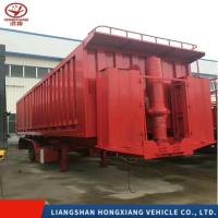 China 40ton Sand Stone Heavy Duty Dump Truck Semitrailer Good Rear Tipper Trailers Transport for sale