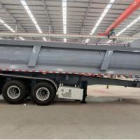 China Transport Heavy Duty Machinery 2023 3 Axle Tipper Semi Trailer 60 Ton Dump Trailer Truck for sale