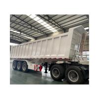 China Steel Self Dumping Trailer/ 4 Axles 70 Tons Heavy Tipper Truck Dump Tipping for Your for sale