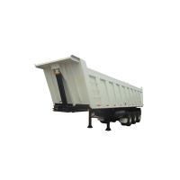 China 60 Tons Heavy Duty Dumping Truck Dump Trailer Sinotruk 3/4 Axle Tipping Tipper Trailer for sale