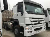 China 6*4 Manual Window Tractor Truck 10 Tires HOWO 371HP 375HP for Your Construction Needs for sale