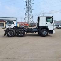 China 6*4 Manual Window Tractor Truck 10 Tires HOWO 371HP 375HP for Your Construction Needs for sale