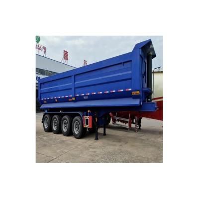 China 1 Year After-sales Service Hydraulic Rear Dump Trailer for Heavy Duty Machinery Transport for sale