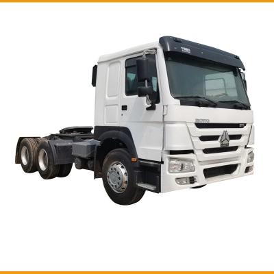 China 8.2tons Maximum Torque Sinotruk HOWO 10 Wheels 371HP Tractor Truck Trailer Head for sale