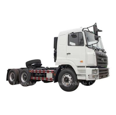 China 10 Wheels Shacman Trucks Head X3000 Tractor Truck with Tubeless Tire Design for sale