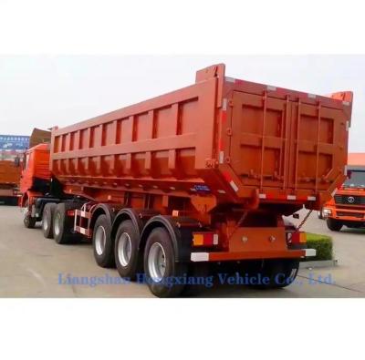 China Truck Trailer 25 Cubic Meters 30ton Dump Semi Trailer Hydraulic Tipper Semi-Trailer for sale
