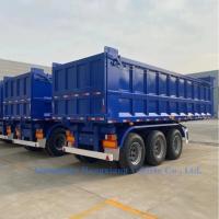 China Truck Trailer 25 Cubic Meters 30ton Dump Semi Trailer Hydraulic Tipper Semi-Trailer for sale
