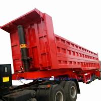 China Truck Trailer 25 Cubic Meters 30ton Dump Semi Trailer Hydraulic Tipper Semi-Trailer for sale