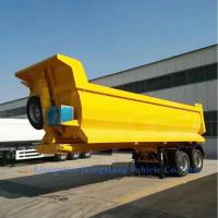 China 3 Axle Rear End Tipper Truck Dumper Semi Trailer with ABS Anti-lock Braking System for sale