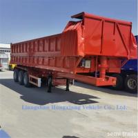 China ABS Anti-lock Braking System Hydraulic Cylinder 3 Axles 50tons U Type Dump Trailer for sale