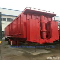 China Affordable Air Suspension Rear Tipper Dump Semi Trailer for Heavy Duty Transportation for sale