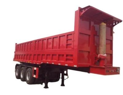 China Transport Bulk Cement Powder with Heavy Duty Tri-Axles Dumper Tipper Semi Trailer for sale