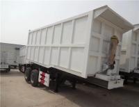 China Transport Bulk Cement Powder with Heavy Duty Tri-Axles Dumper Tipper Semi Trailer for sale