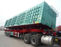 China Transport Bulk Cement Powder with Heavy Duty Tri-Axles Dumper Tipper Semi Trailer for sale