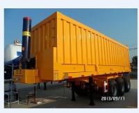 China Transport Bulk Cement Powder with Heavy Duty Tri-Axles Dumper Tipper Semi Trailer for sale