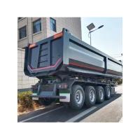 China 3 Axle Rear End Tipper Semi Trailer for Truck Trailer Dump Trailer Tractor Truck for sale
