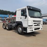 China Sinotruk HOWO 6X4 10 Wheeler Trailer Head Tractor Horse Tipper Truck with Seats ≤5 for sale