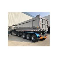 China 40ton Steel Heavy Duty Sand Stone Dump Truck Semitrailer for Tough Working Conditions for sale