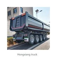 China Cross Arm Type Suspension Semi Trailer for Smooth and Safe Bulk Cement Powder Transport for sale