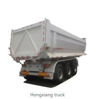 China 3 Axles 50 Ton Tipping Dump Truck Semi Trailer Rear Dump Semi-Trailer for Truck Trailer for sale
