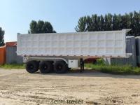 China 1 Year After-sales Service Farm Trailer Tractor Tipper Full Trailer 10ton Self-dumping for sale
