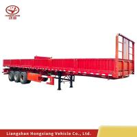 China Self-dumping Tipper Trailer Rear Tipper Truck Dump Semi Trailer 13500X3000X1550 mm for sale
