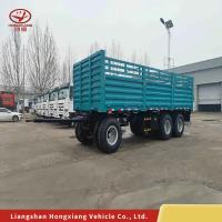 China Self-dumping Tipper Trailer Rear Tipper Truck Dump Semi Trailer 13500X3000X1550 mm for sale