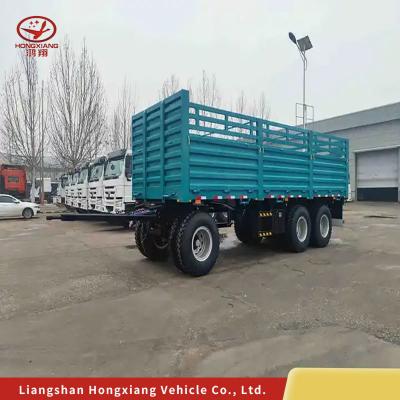 China Not Self-dumping 120ton Rear Dump Tipper Trailer Cargo for Heavy Load Transportation for sale