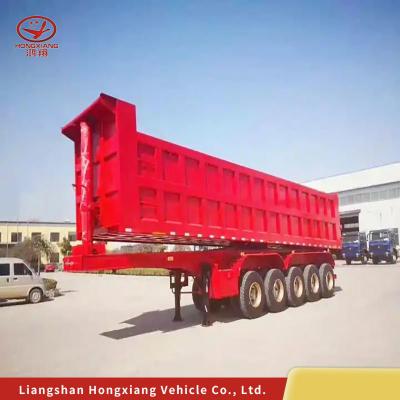 China 13500X3000X1550 mm Axle Hydraulic Dump Tipper Trailer RC Dump Truck with Trailer offer for sale