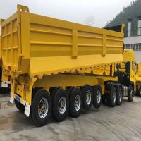 China 12r22.5 Tire Cylinder Truck Tipper Dumper Dump Semi Trailer for Heavy Load Transportation for sale