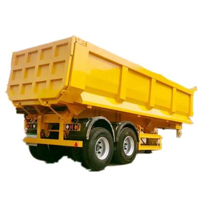 China Steel Semi Trailer with Dump Full Trailer Cargo Fence and 2240mm Tread Side Wall for sale