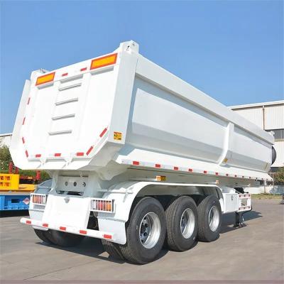 China Ton Dump Trailers Dumper Truck Trailer with and ABS Anti-lock Braking System for sale