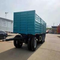 China Shipping Axles Flatbed Semi Truck Trailers with 13500X3000X1550 mm Heavy Duty Grade for sale