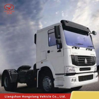 China Sinotruk Second Hand 6 Wheeler Tractor Truck Head for Heavy Duty Cargo Transportation for sale